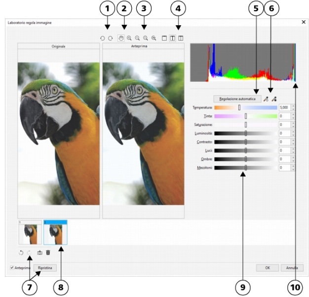 CorelDRAW Guida | Image Adjustment Lab