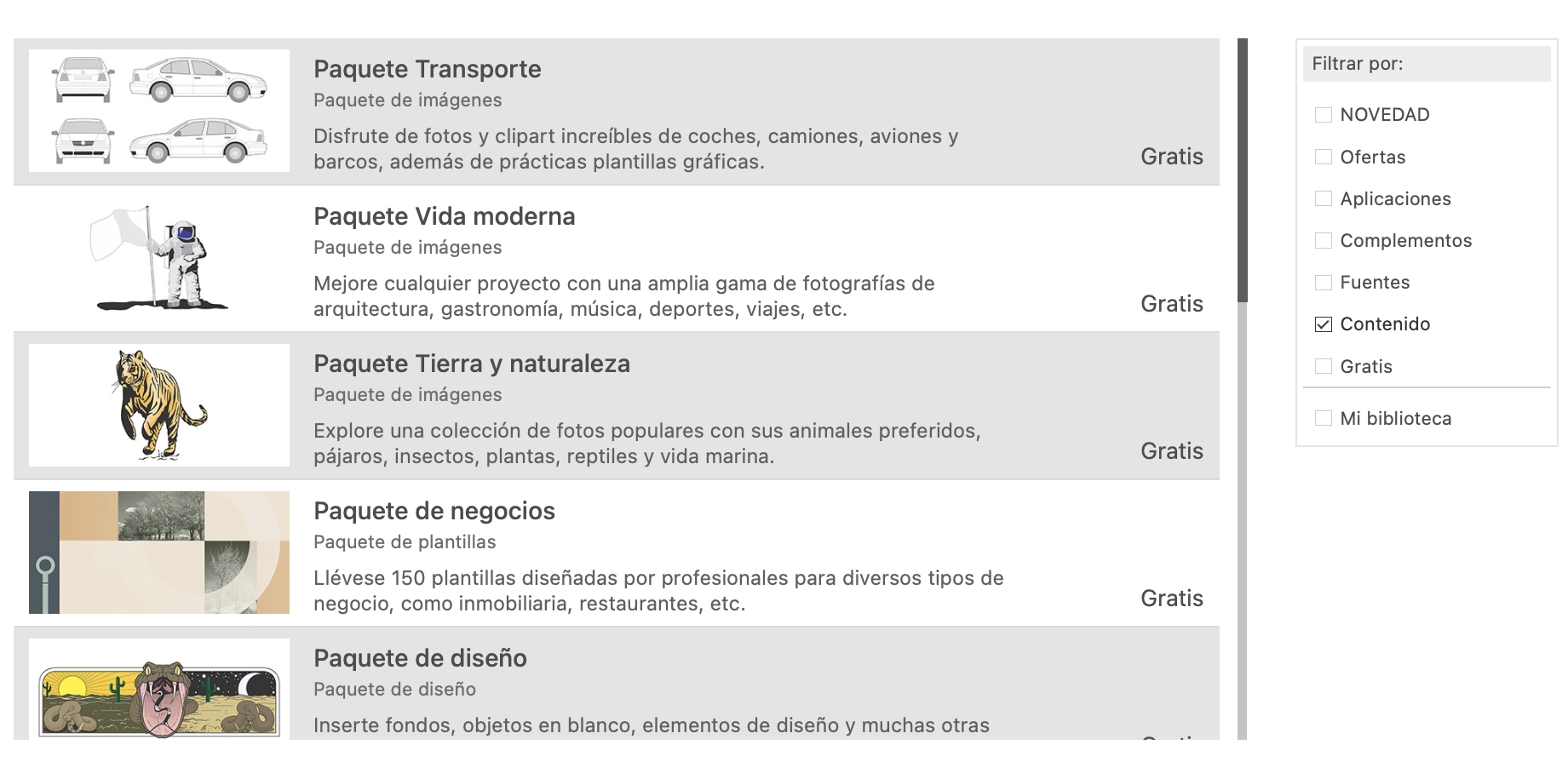 CorelDRAW Ayuda | Adquirir aplicaciones, filtros de conexión y contenido