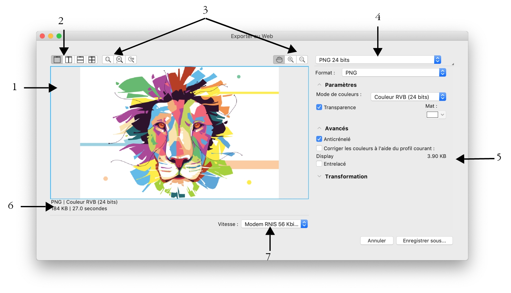CorelDRAW Aide | Exportation d’images bitmap pour le Web
