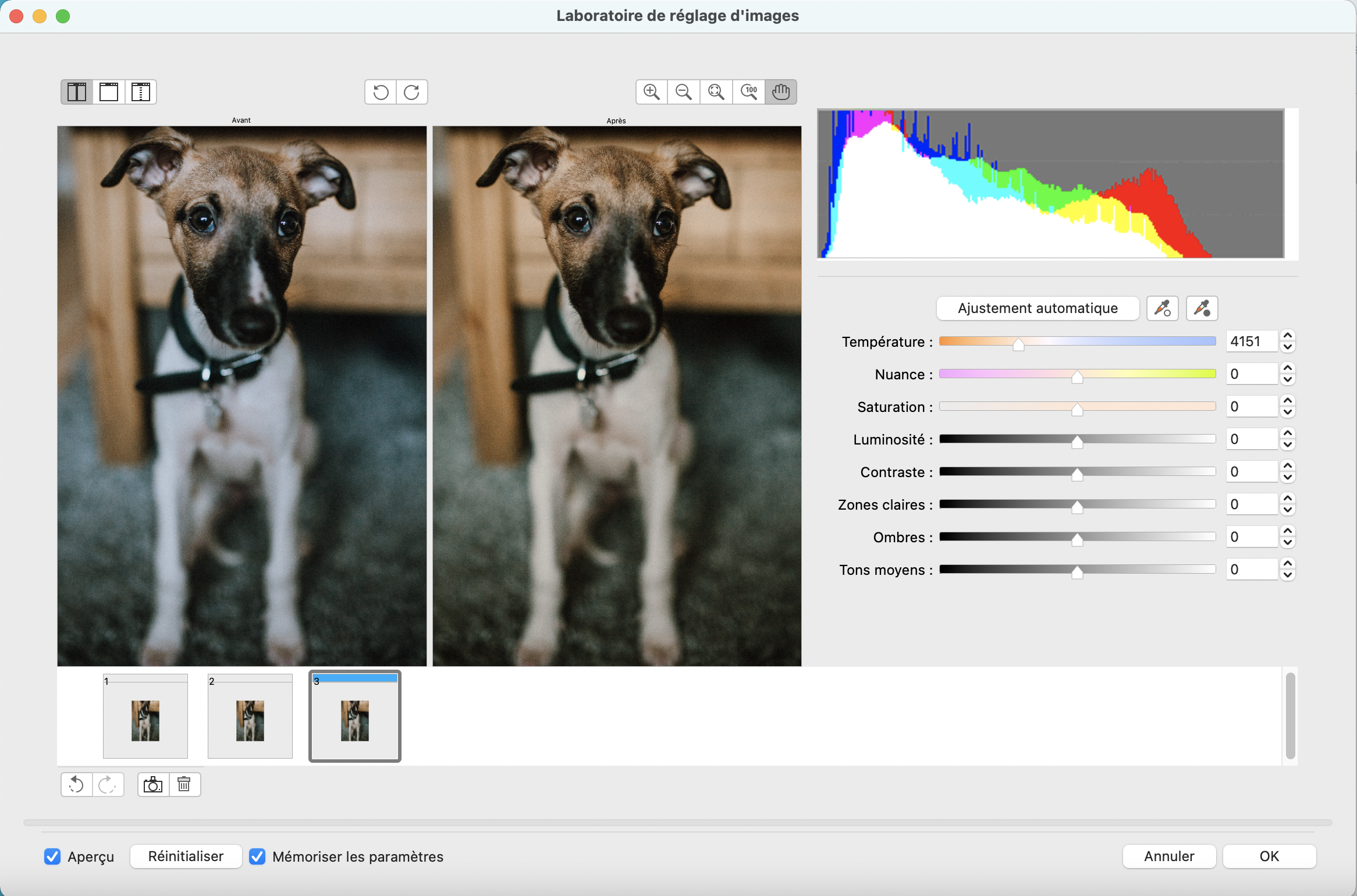 CorelDRAW Aide | Laboratoire de réglage d’images