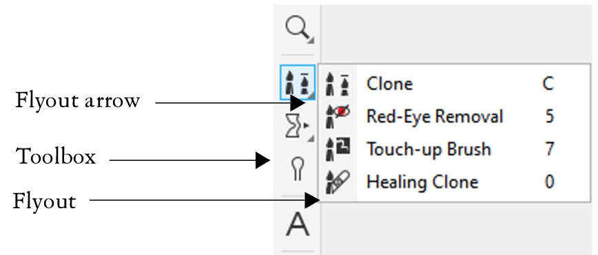 Corel PHOTO-PAINT Help | Toolbox