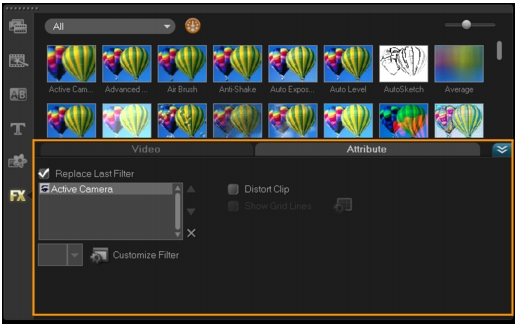 The Edit Step Options Panel